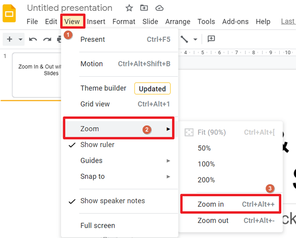 Steps How To Zoom In And Out On Google Slides 2022 06 2023