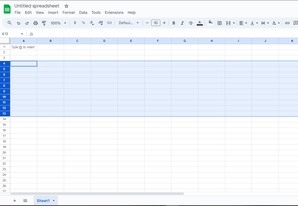 How To Select Multiple Rows In Google Sheets SearchInventure